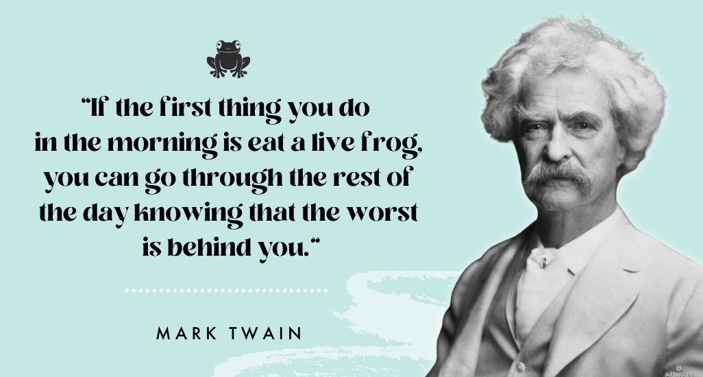 Why Eating 3 Frogs A Day Is Good For Your Business ★ Infinity Creative