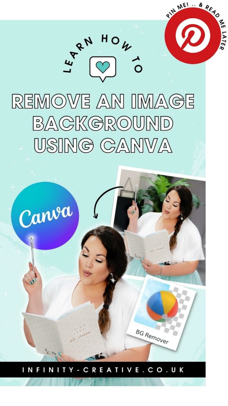 How To Remove A Background In Canva ★ Infinity Creative