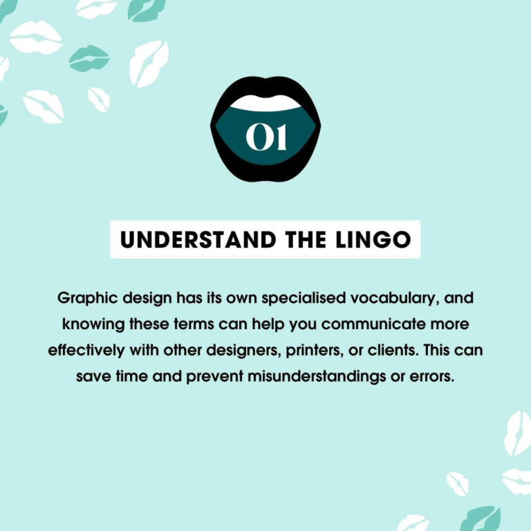 Learn How To Speak Graphic Designer ★ Infinity Creative